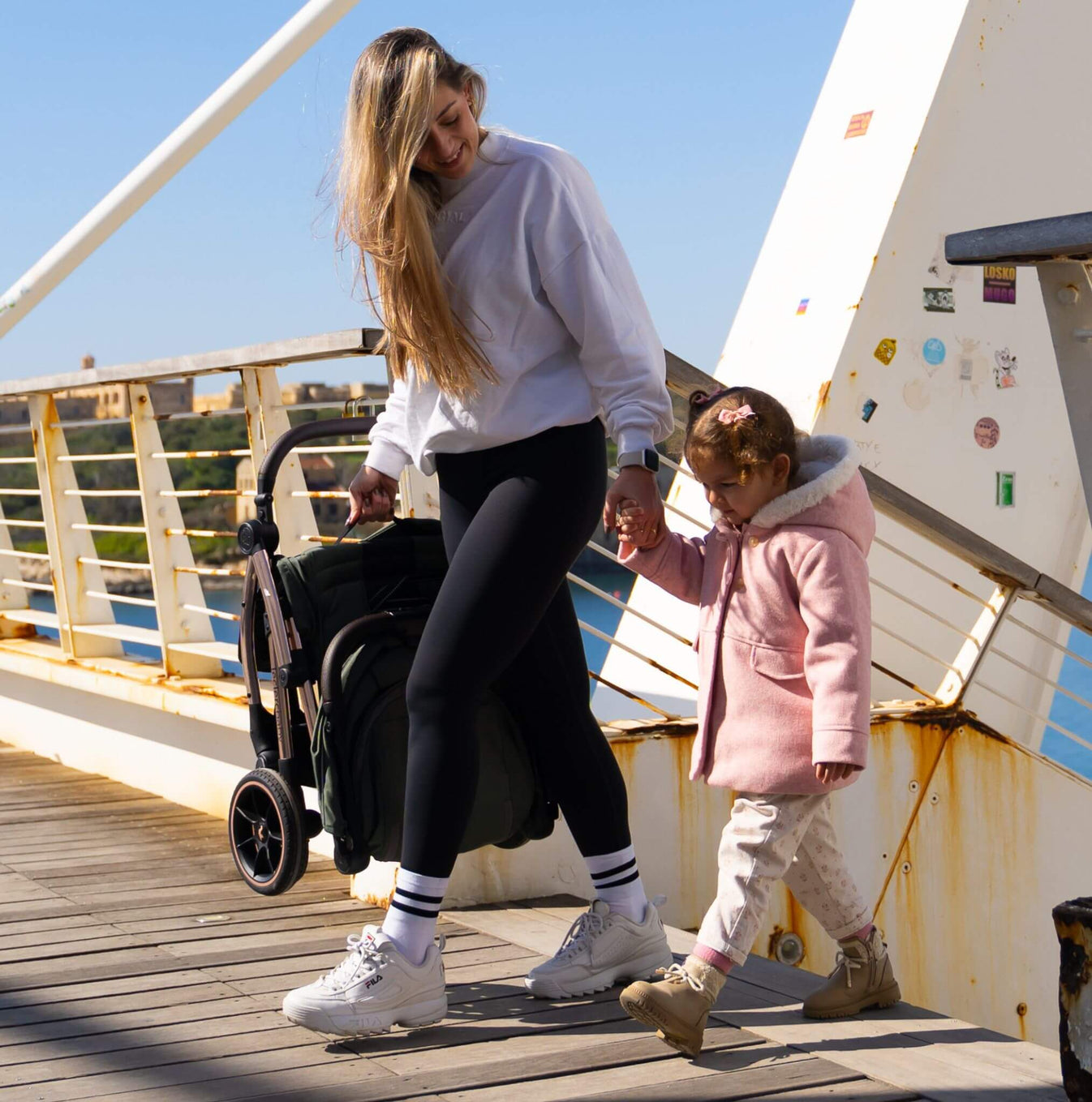 Leclercbaby Influencer XL Stroller | Double Pram | Twin Stroller ...